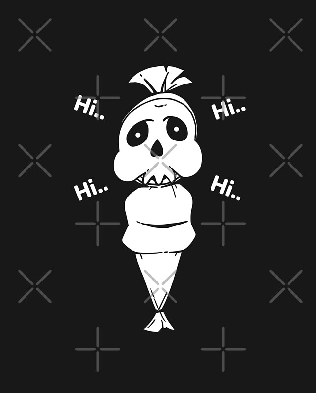 "Ghost Pocong" by Mo Mimo | Redbubble