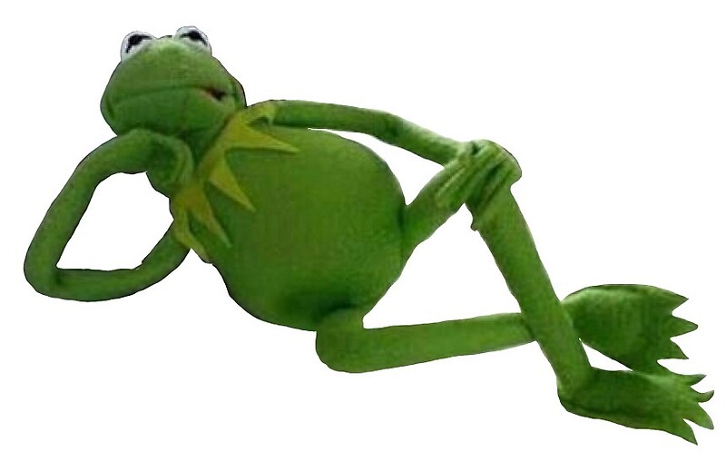 "kermit poses for u " by pinkkoiboy | Redbubble