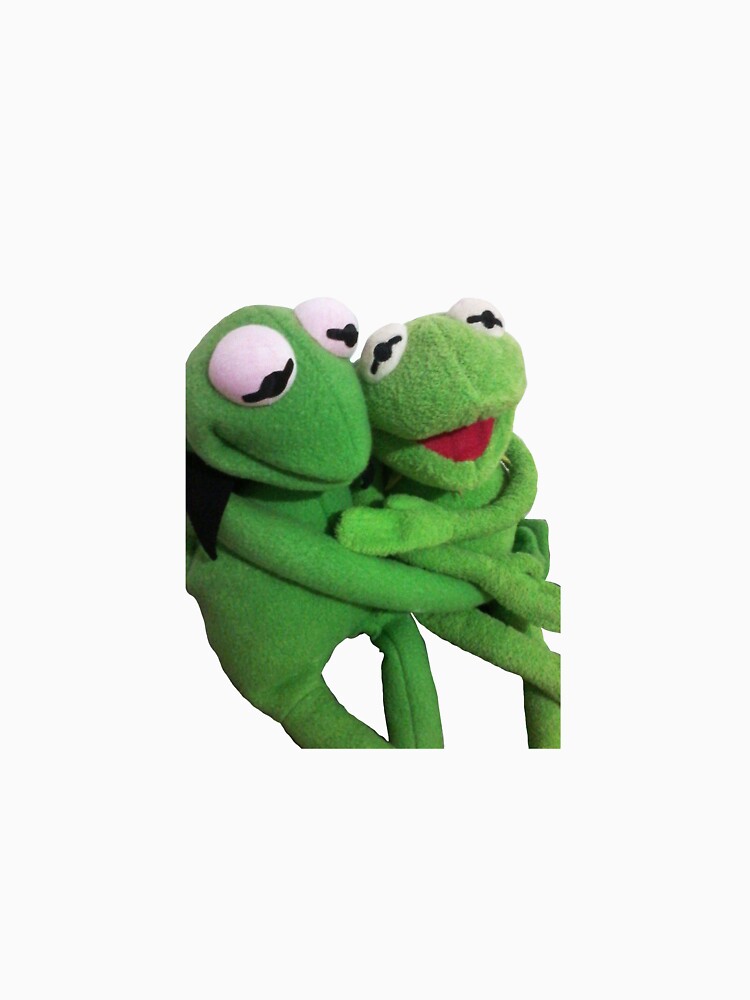 "kermit hug" T-shirt by pinkkoiboy | Redbubble