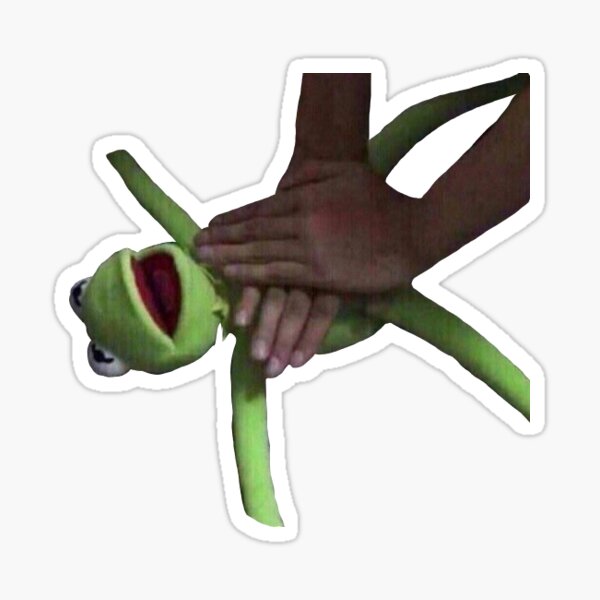 "kermit revived " Sticker for Sale by pinkkoiboy | Redbubble