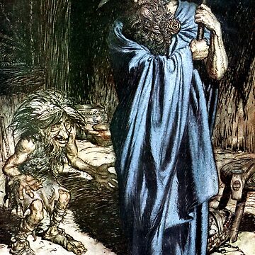 "Odin in disguise -Arthur Rackham" Poster for Sale by forgottenbeauty ...