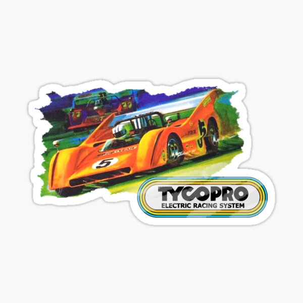 "Tyco Racecar" Sticker for Sale by Retrorockit | Redbubble