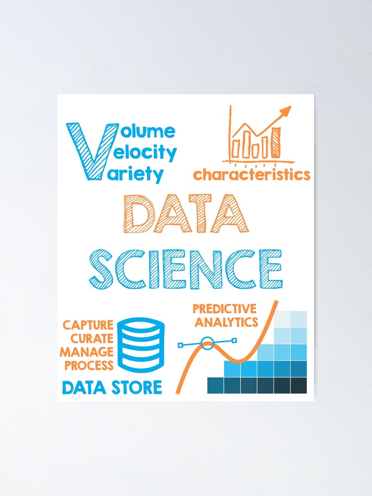 "Data Science Designs" Poster for Sale by tshirtfandom | Redbubble
