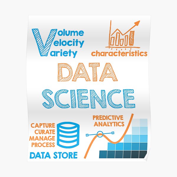 "Data Science Designs" Poster for Sale by tshirtfandom | Redbubble