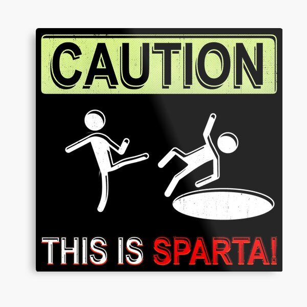 Sparta Metal Prints | Redbubble