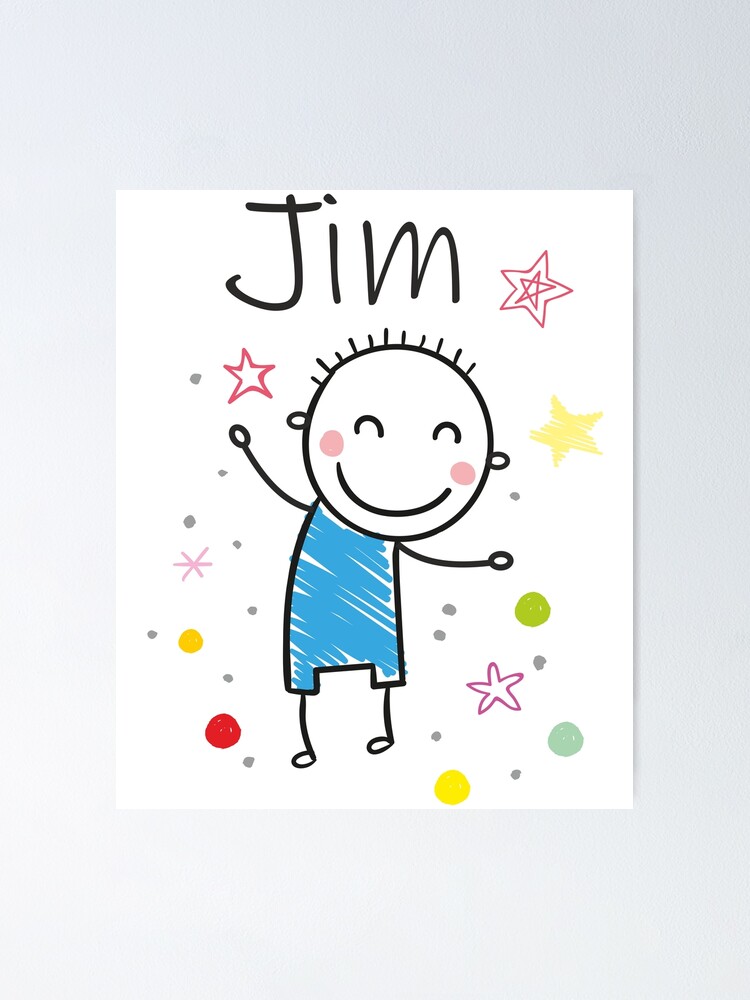 "Jim" Poster by oleo79 | Redbubble