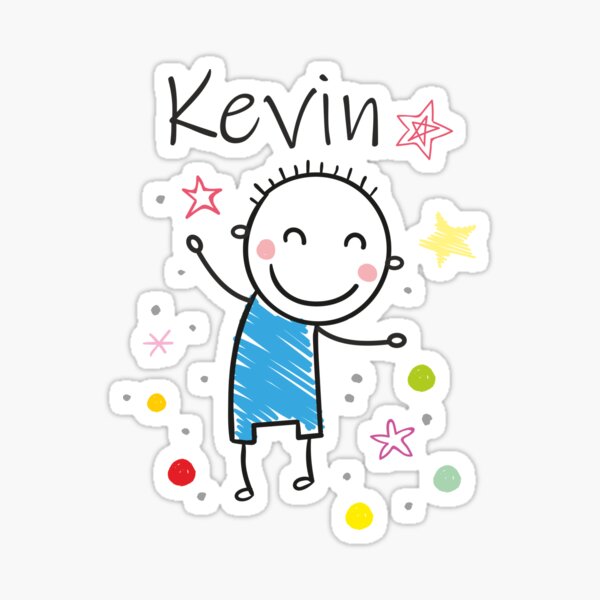"Kevin" Sticker for Sale by oleo79 | Redbubble