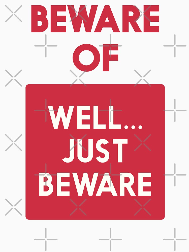 "Beware of well just beware, vintage art print, gift ideas for him, man ...