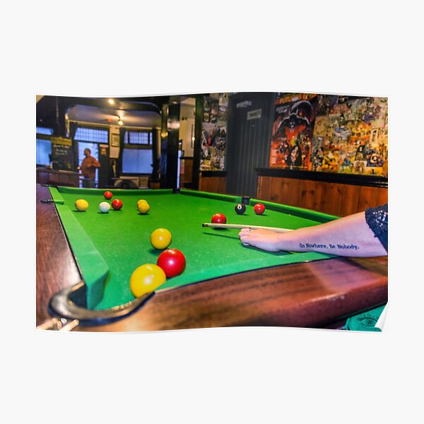 "Pool game" Poster for Sale by DM-pictures | Redbubble