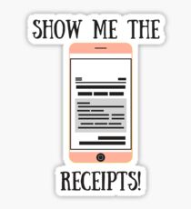 Receipt Stickers | Redbubble