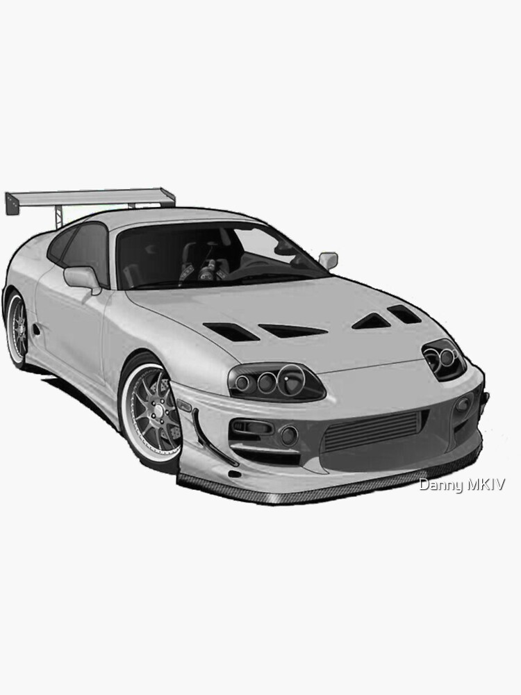 Pegatina «Toyota Supra Bomex» de Danny1987 | Redbubble