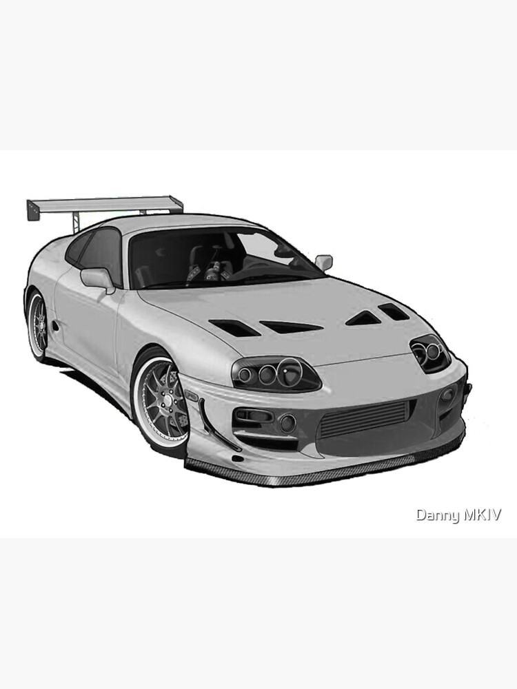 "Toyota Supra Bomex" Art Print for Sale by Danny1987 | Redbubble