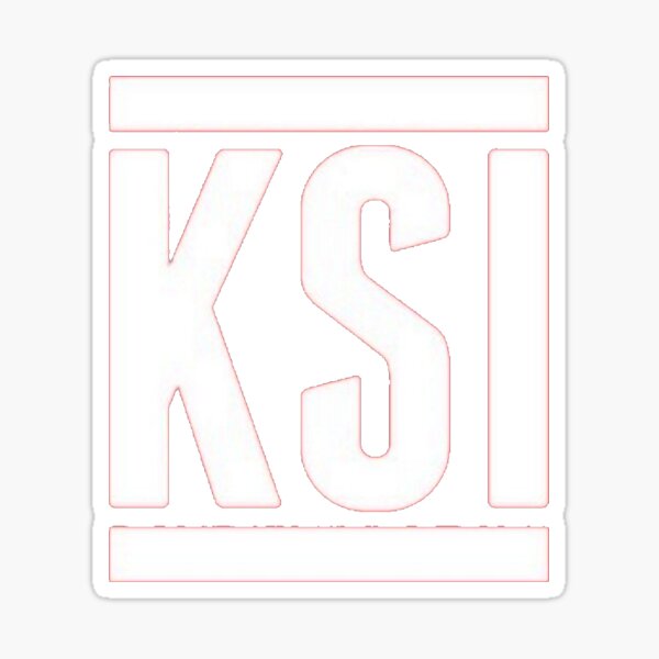 "KSI LOGO" Sticker by OfficalWillem | Redbubble