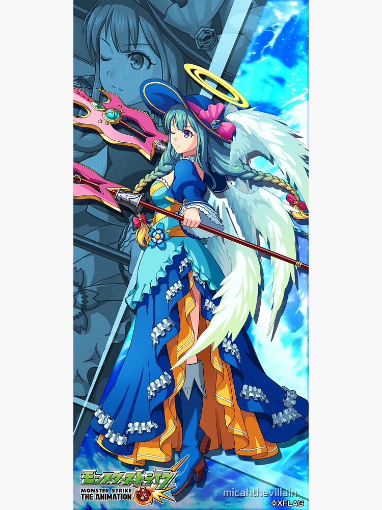 "Monster Strike Raphael" Sticker for Sale by micahthevillain | Redbubble