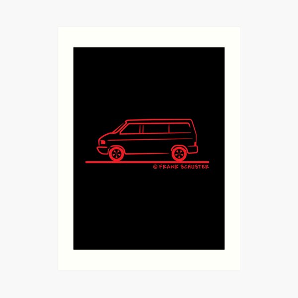 Vw T4 Art Prints | Redbubble