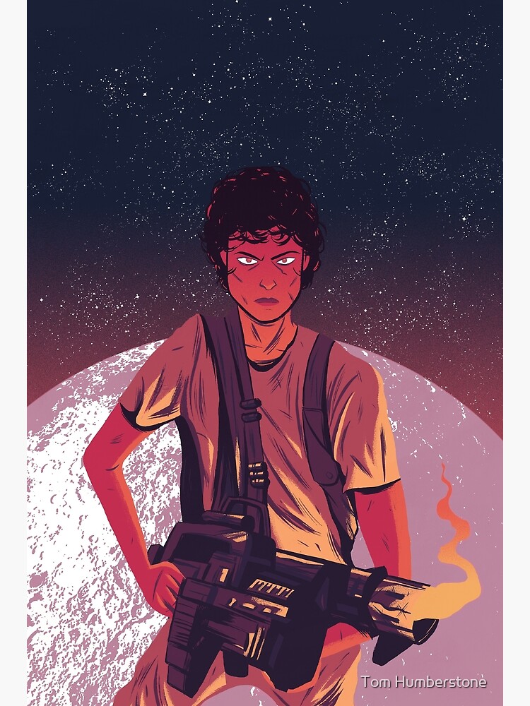 "Ellen J Ripley" Art Print by tomhumberstone | Redbubble