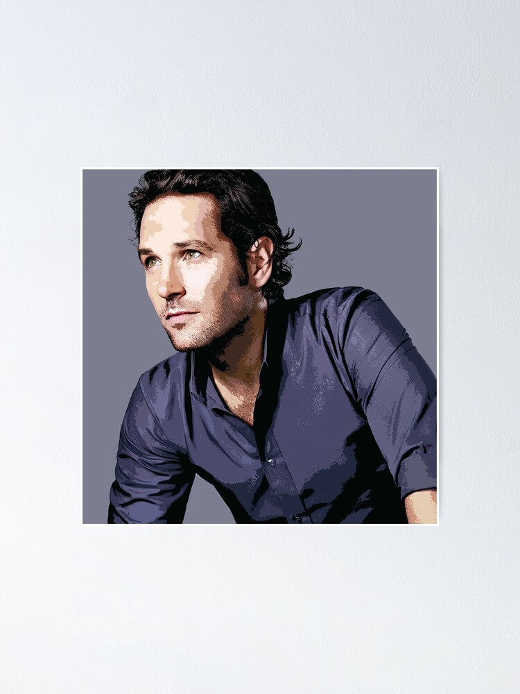 "Paul Rudd" Poster for Sale by kpalamara | Redbubble