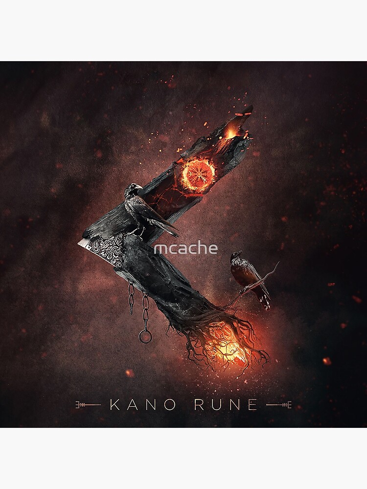"Kano Rune Vikings" Poster by mcache | Redbubble