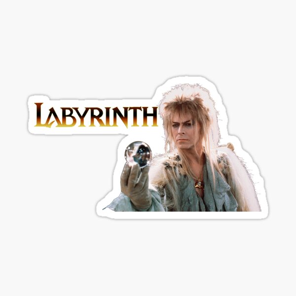 David Bowie Labyrinth Stickers | Redbubble