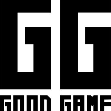 "GG – Good Game" Sticker for Sale by Mrks135 | Redbubble