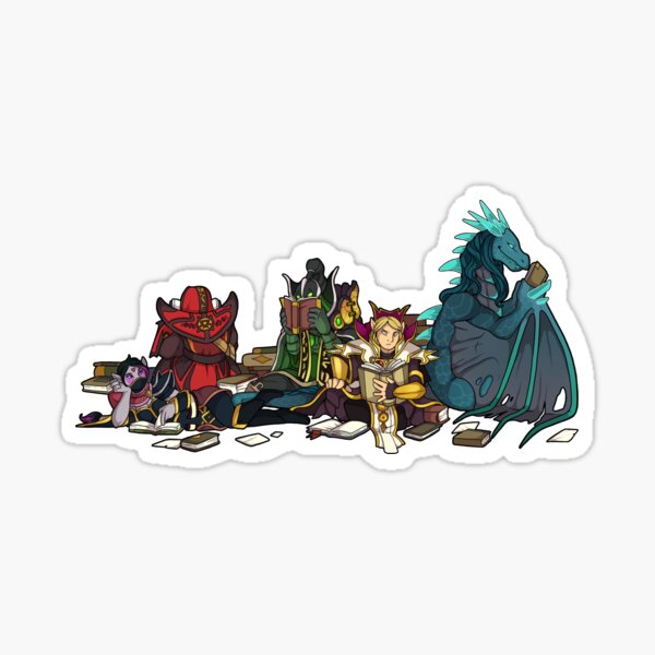 "Dota 2 Heroes" Sticker for Sale by javoblurryface | Redbubble