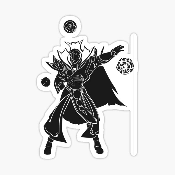 "Invoker" Sticker by javoblurryface | Redbubble