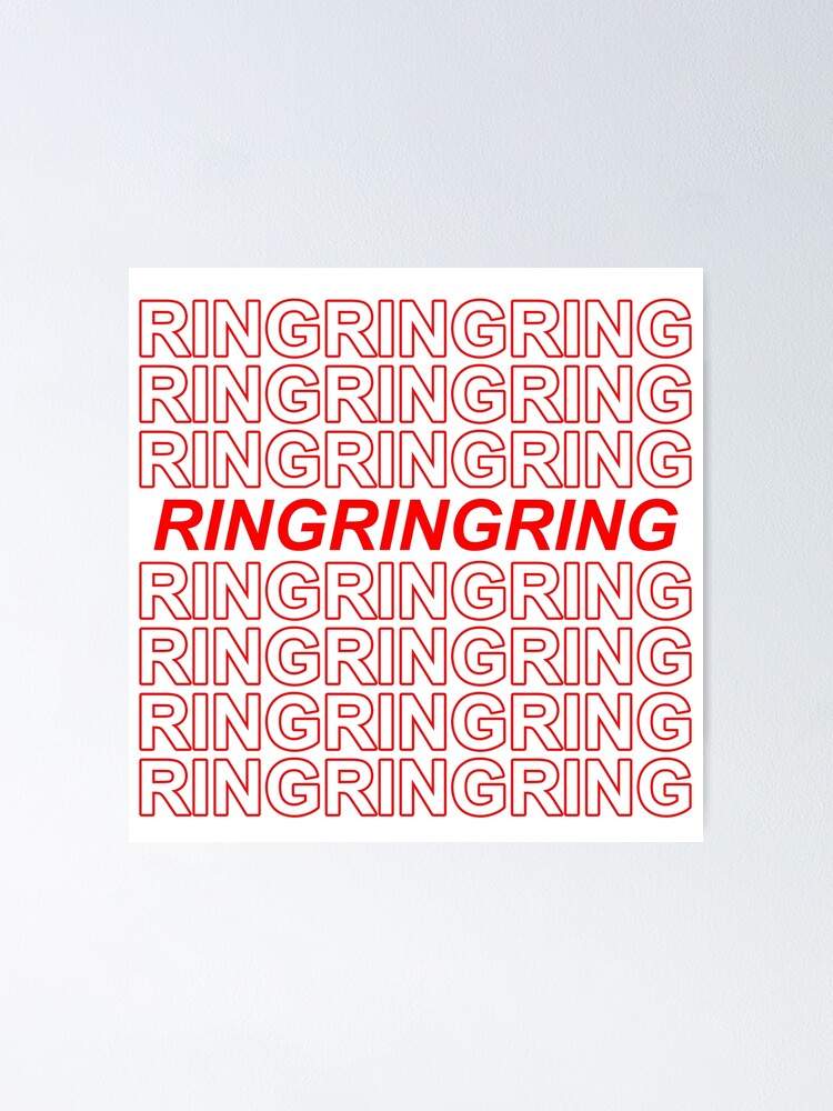 "Cardi B - Ring, Ring, Ring" Poster by vcfc | Redbubble