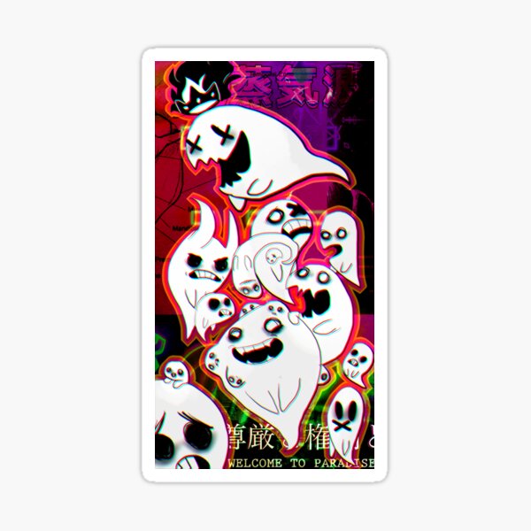 "OFF Ghost Family" Sticker for Sale by LonelyEel | Redbubble