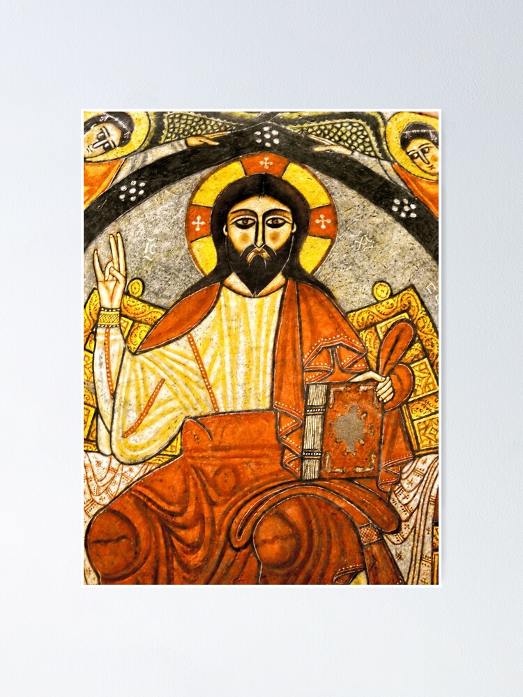"Coptic Christ Pantocrator" Poster for Sale by nigelfj | Redbubble