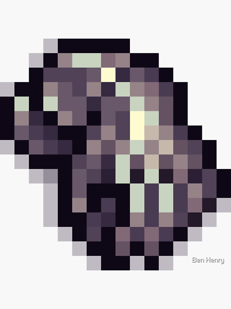 "Pixel Gauntlets" Sticker by BenHenry | Redbubble