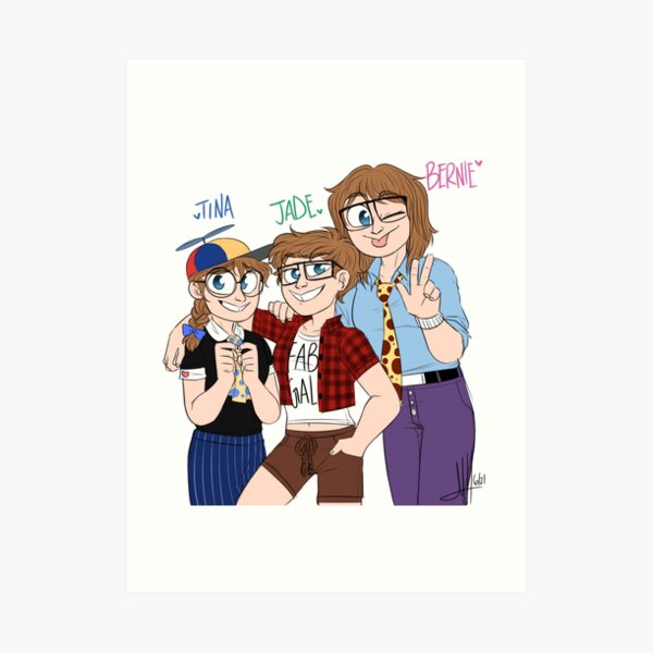 "KLEINMAN SISTERS~!" Art Print for Sale by M4dH4ttey266 | Redbubble