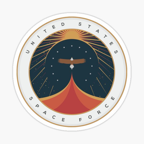 "United States Space Force" Sticker for Sale by christopper | Redbubble