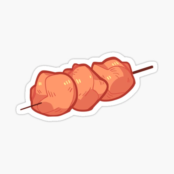 "BnW: Kwek-Kwek" Sticker for Sale by Oletarts | Redbubble