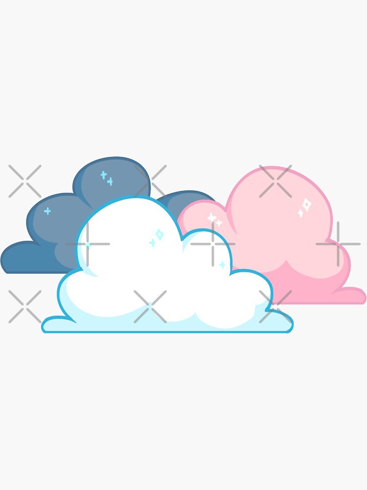 "BnW: Ulap" Sticker by Oletarts | Redbubble