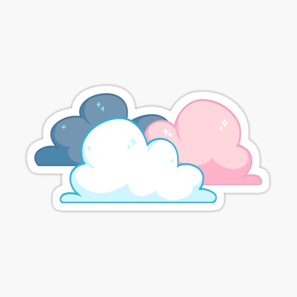 "BnW: Ulap" Sticker by Oletarts | Redbubble