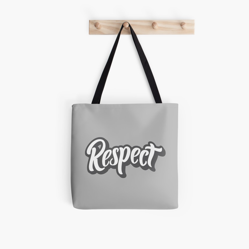 "RESPECT (script)" Sticker for Sale by oldskooldesign | Redbubble
