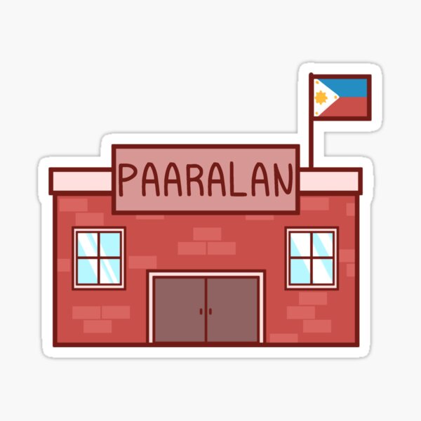 "BnW: Paaralan" Sticker for Sale by Oletarts | Redbubble