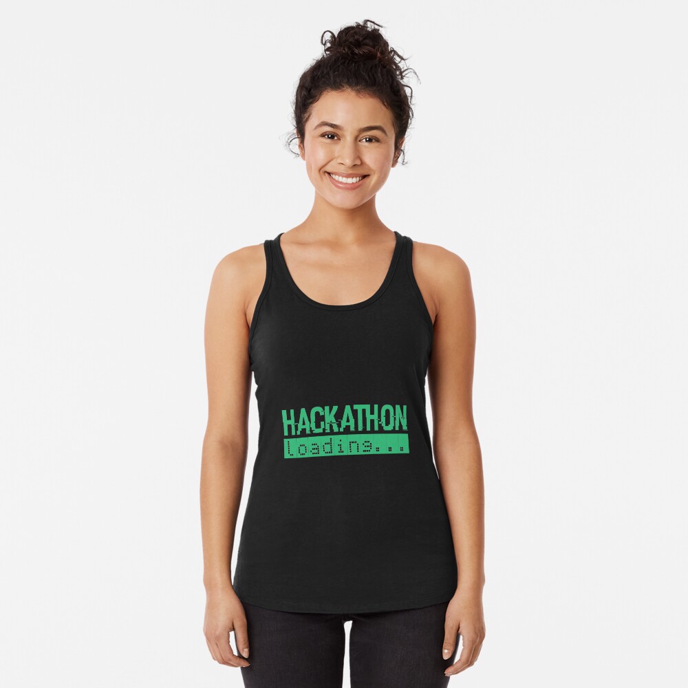 "Hackathon Loading Green Retro Coding Code" Sticker for Sale by Bronby ...