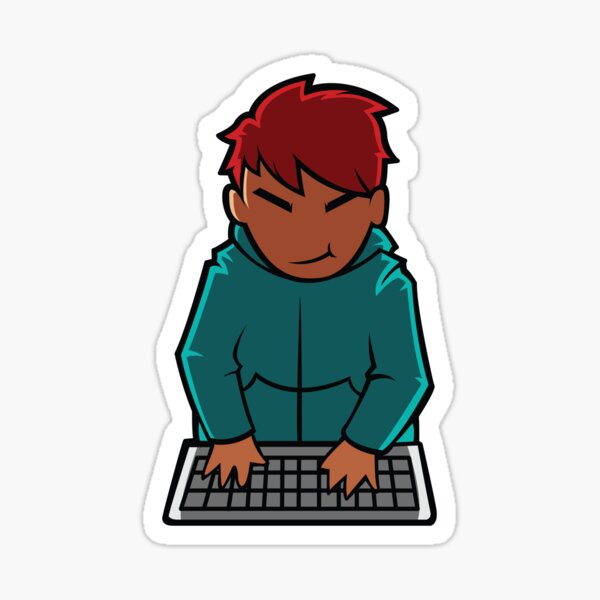 "Hackathon Kids Computer Coder Hacking Hacker" Sticker for Sale by ...