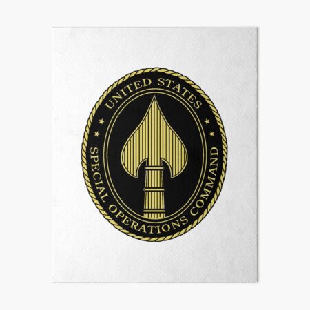"United States Special Operations Command Insignia" Art Board Print by ...