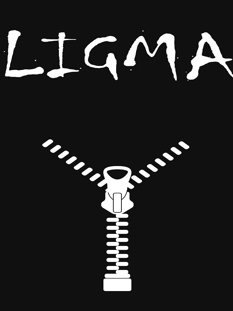 "LIGMA" T-shirt by teeking86 | Redbubble | igma meme t-shirts - fornite ...