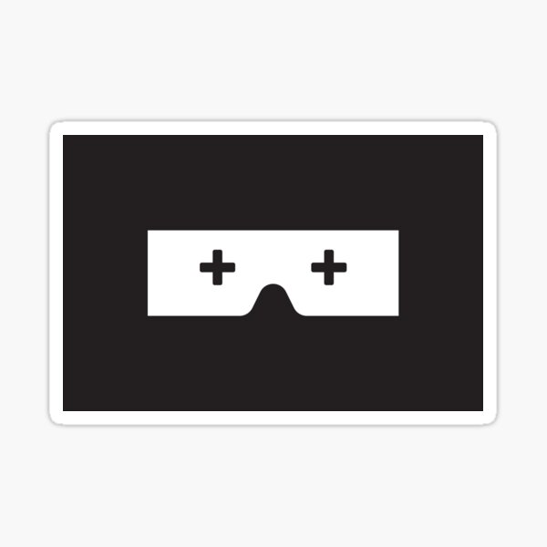 "War Games Specs" Sticker by ChrisOrton | Redbubble