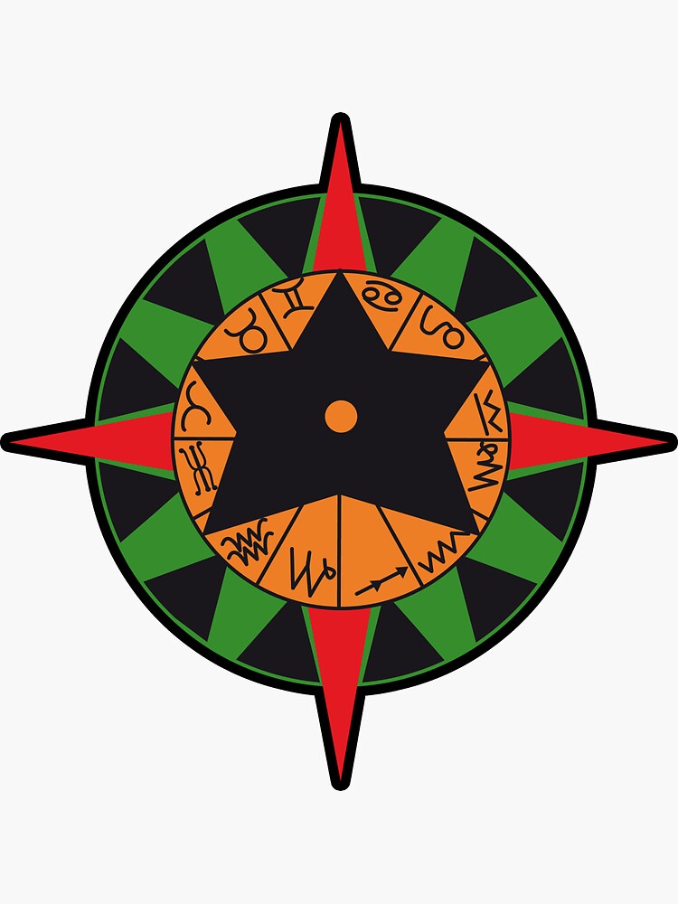 "Starman Jack Knight Zodiac Astrology Symbol" Sticker for Sale by ...