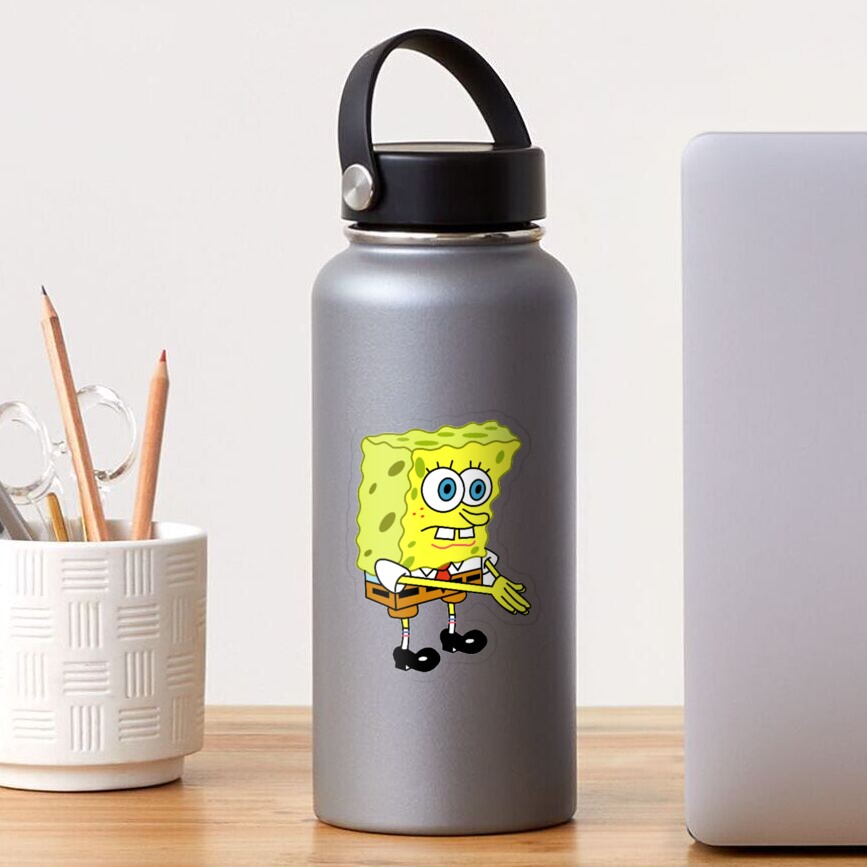 "spongebob boi inhale meme sticker" Sticker for Sale by BillNyeIsDope ...