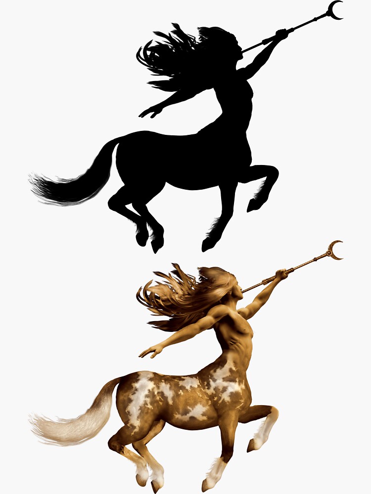 "Centaur" Sticker for Sale by ONFORM | Redbubble