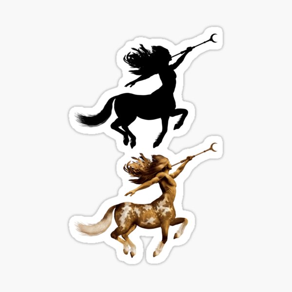 "Centaur" Sticker for Sale by ONFORM | Redbubble