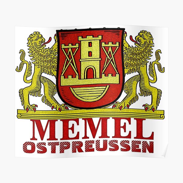 "Memel Coat of Arms" Poster for Sale by edsimoneit | Redbubble