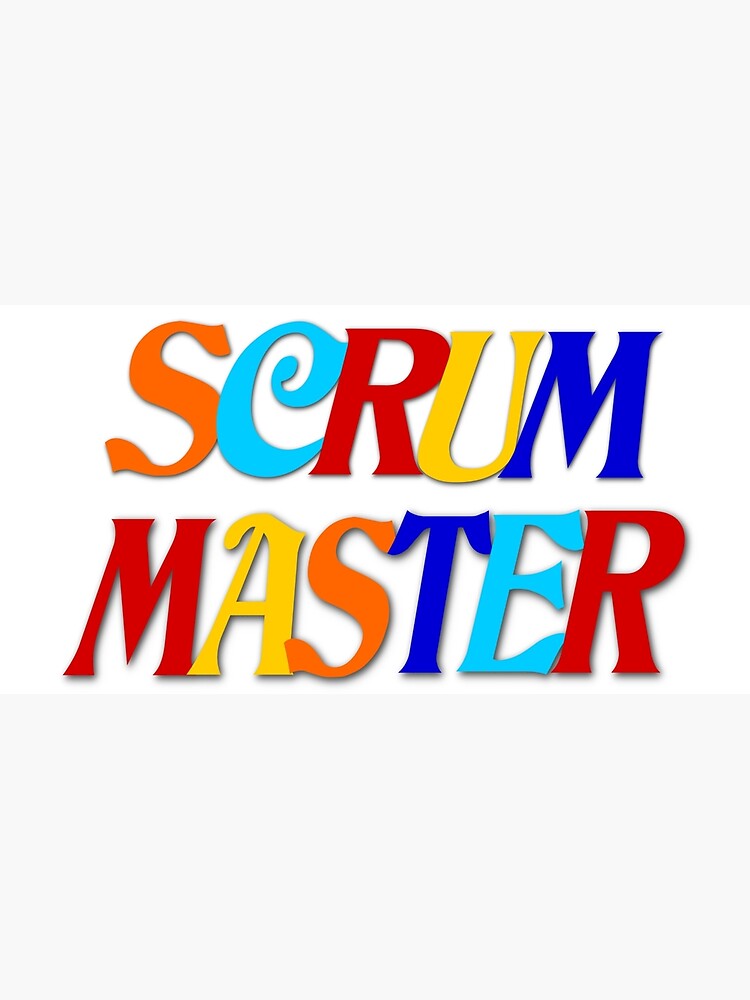 Lámina artística «Scrum Master estilo de dibujos animados» de ...