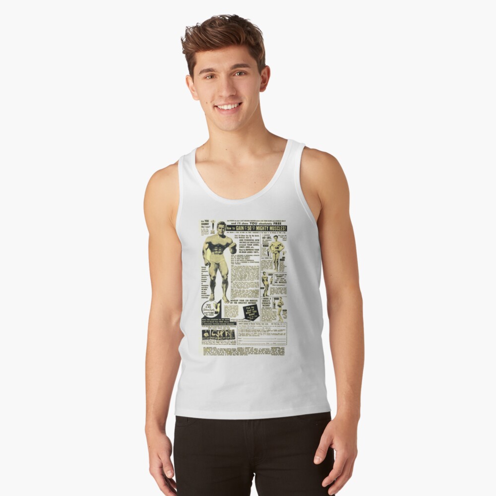 "Vintage Muscle Advert" Poster for Sale by phandiltees | Redbubble