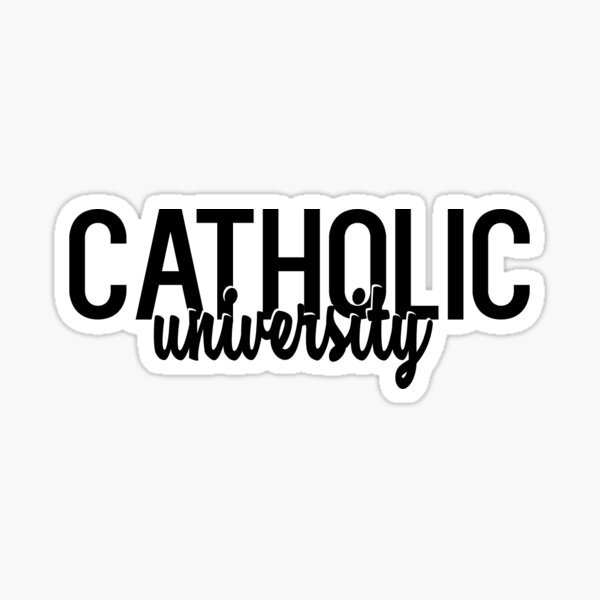 Catholic University Stickers | Redbubble